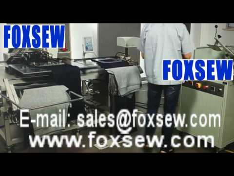 Automatic Jeans Pocket Setter Sewing Machine Unit
