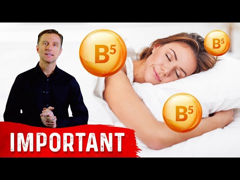 Vitamin B5, Adrenals & Your Sleep
