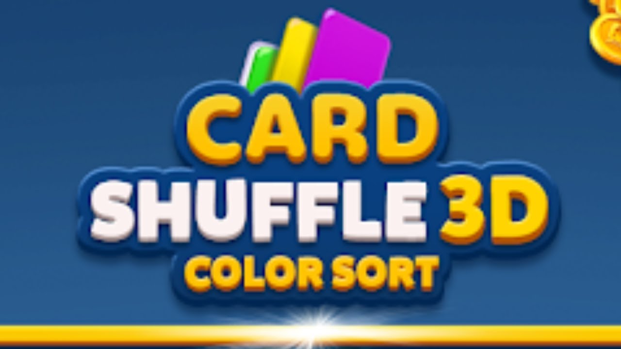 Card Shuffle 3D : Color Sort Game Android Gameplay