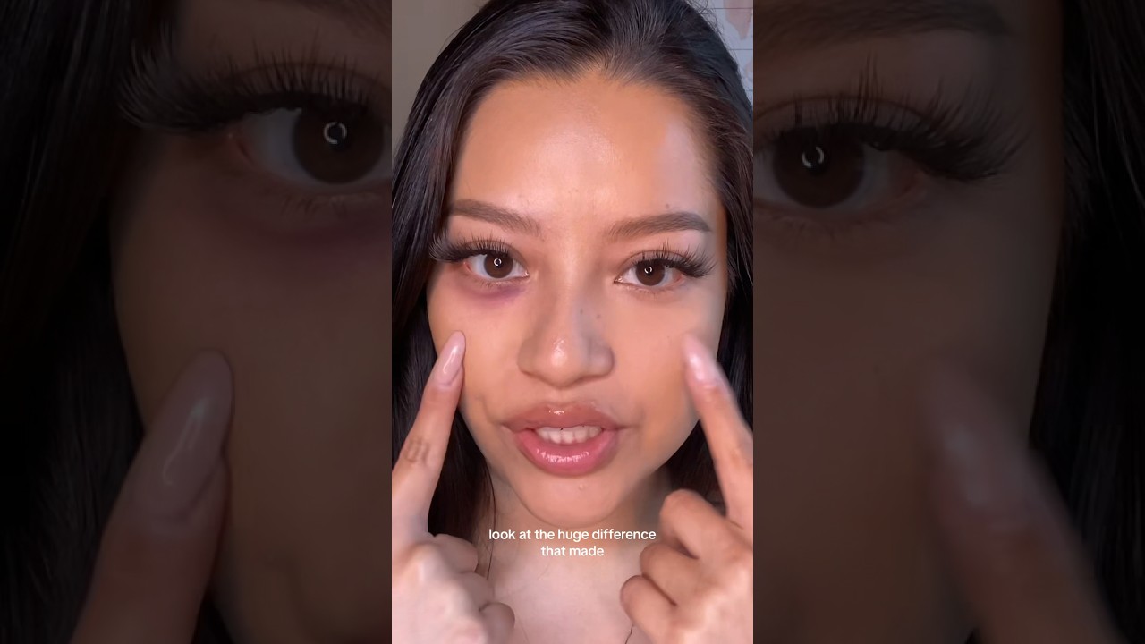 How to cover dark circles under your eyes!