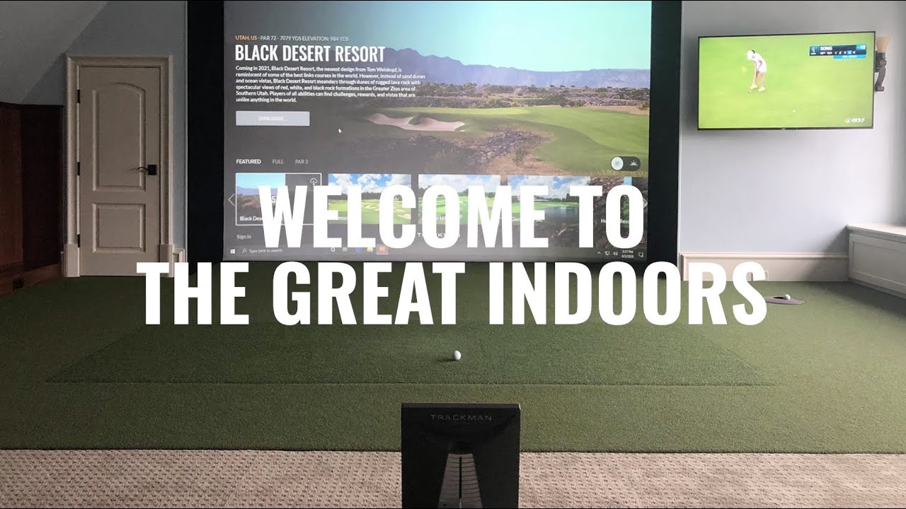Trackman Indoor Golf Simulator