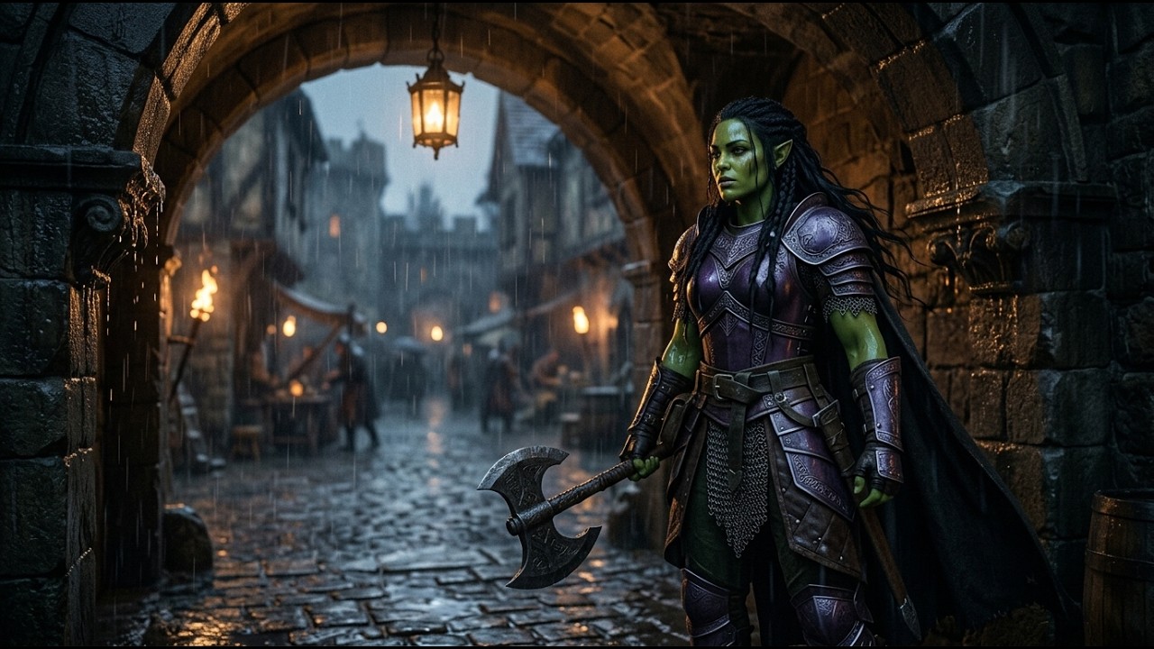 “You’re the First Man Who Didn’t Hit Me,” The Orc Woman Said — And He Couldn’t Answer