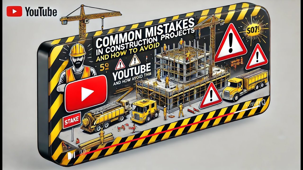 🚧 Common Mistakes in Construction Projects and How to Avoid Them 🏗️