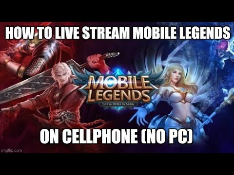 How to live stream mobile legends (no pc)