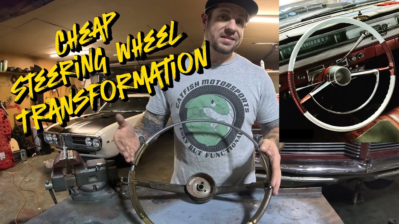 Cheap Classic Car Steering Wheel Restoration