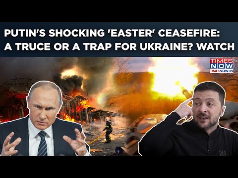 Russia-Ukraine War: Putin Breaches Own 'Easter' Truce As Zelenskyy Reports Continued Attacks? Watch