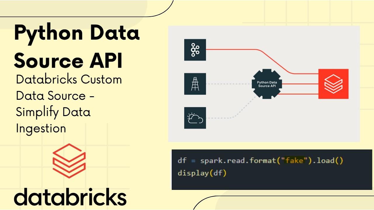 Python Data Source API |  Learn how to build custom Python Data Sources in Databricks