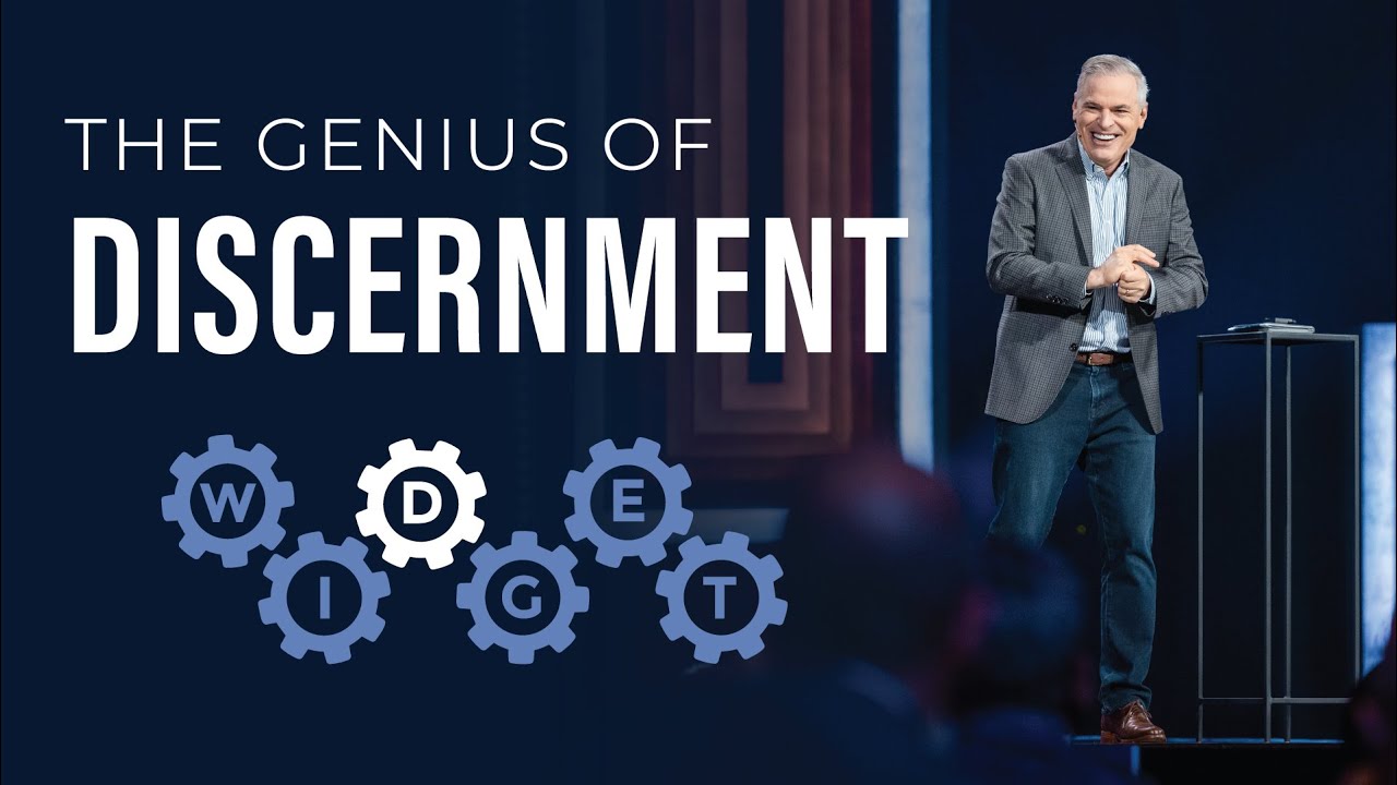 Discernment - The 6 Types of Working Genius