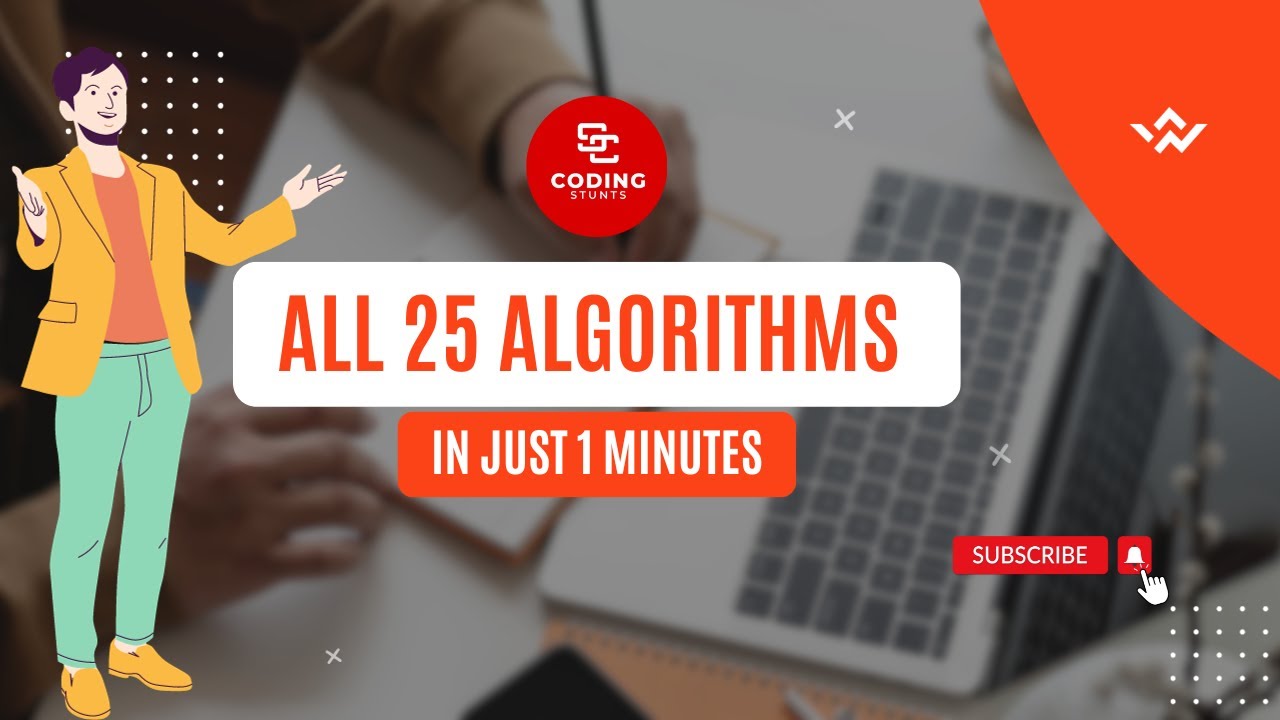 All 25 Algorithms In 1 Minute @CodingStuntsOfficial