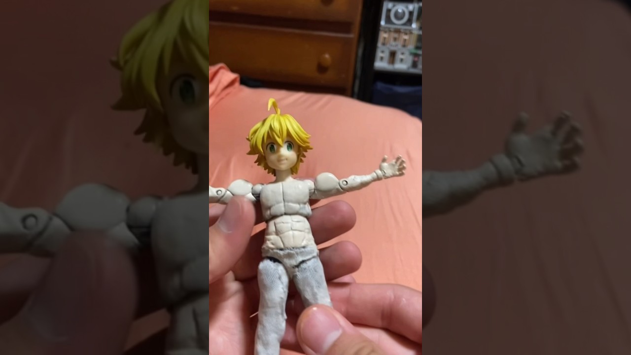 MODIFICANDO MELIODAS #nanatsunotaizai #7ds #manualidades