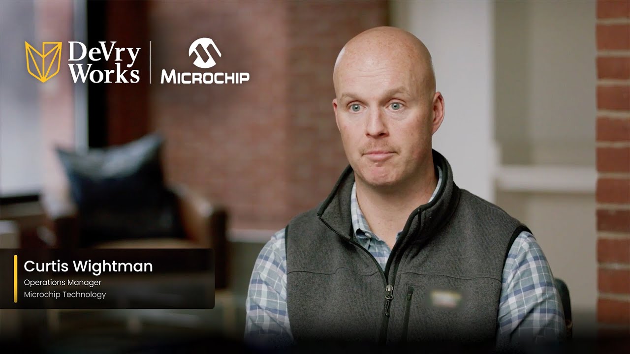 Upskilling Through Education | A Microchip and DeVryWorks Partnership