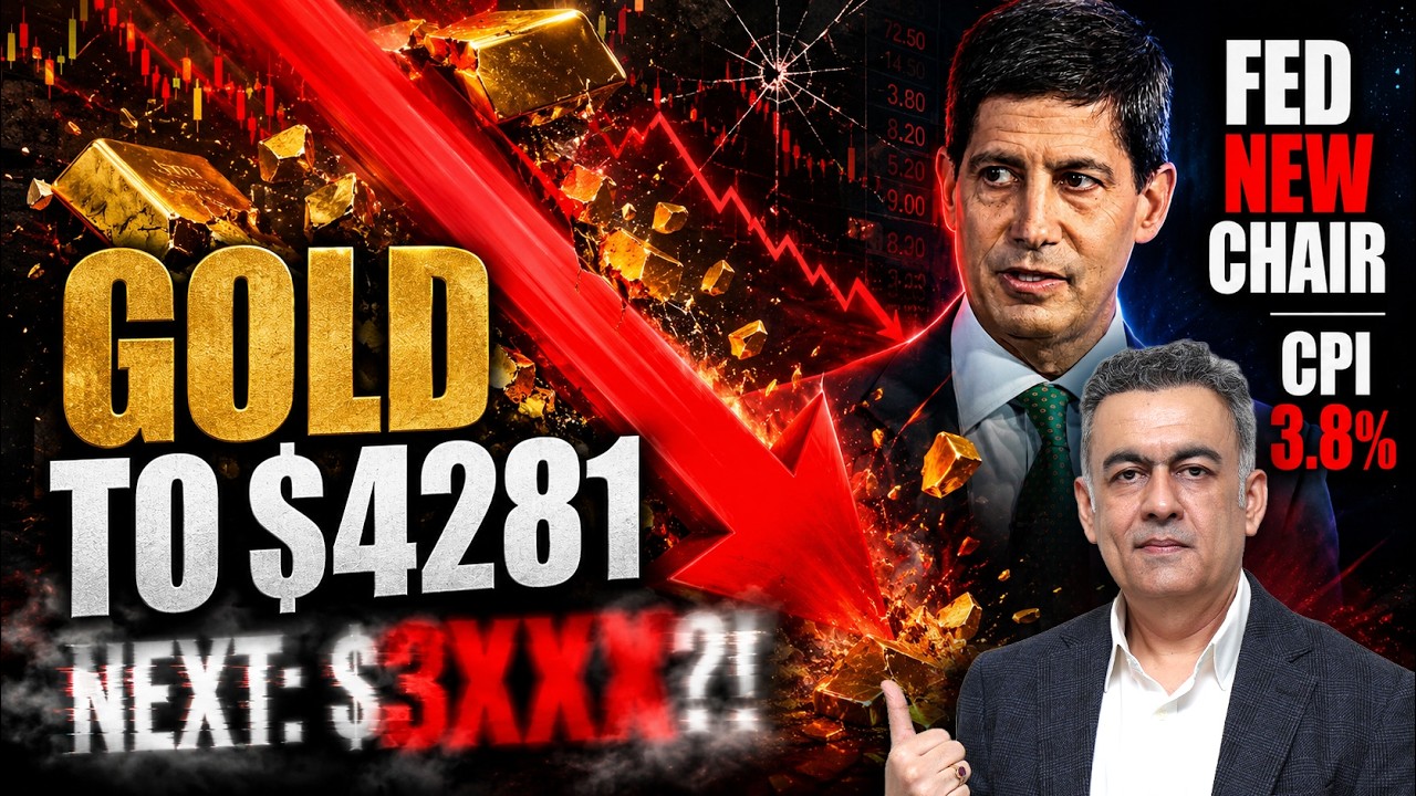 Gold Price CRASH — Powell is OUT, Warsh is IN. Here's What Happens Next