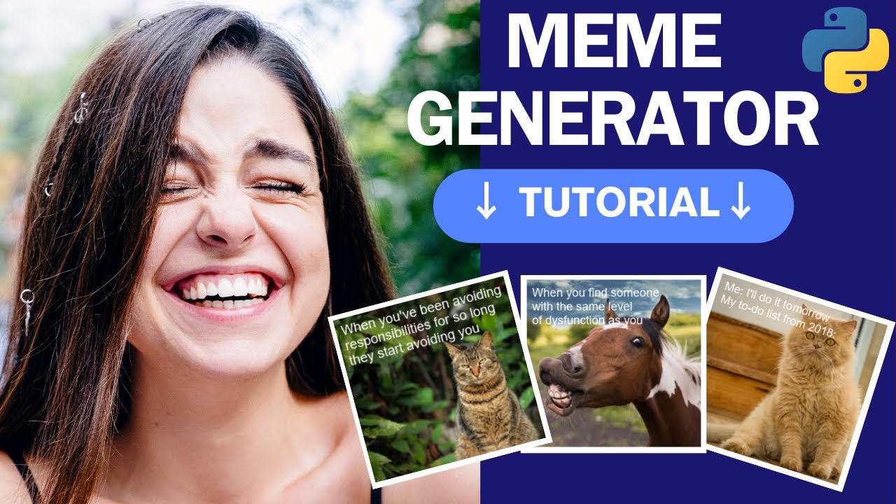 Python Meme Generator Tutorial - Step-by-Step!