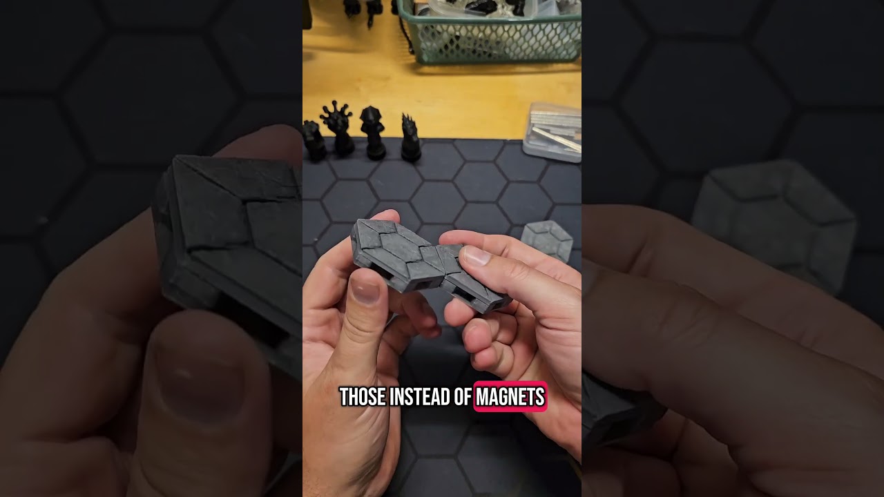 You Asked for Hex Tiles… Now They’re Here!#ModularTerrain #3DPrinted #dnd