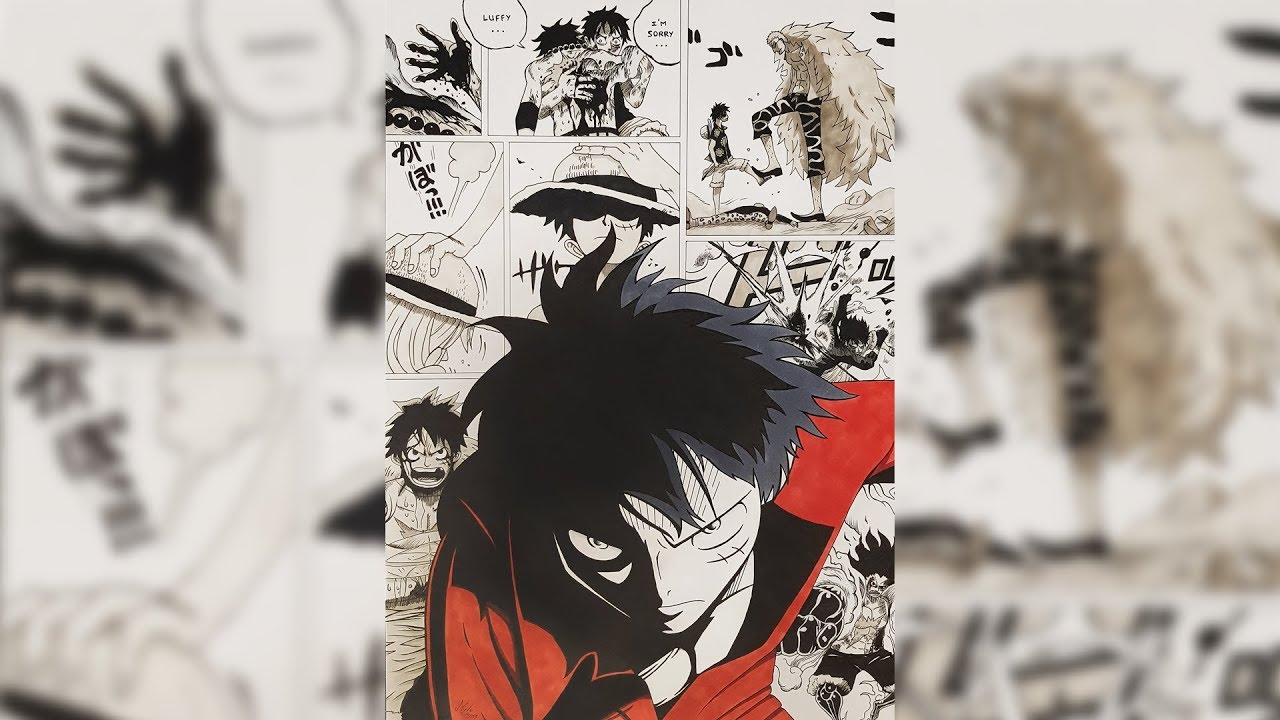 Drawing Monkey D. Luffy (One Piece) - Manga Story
