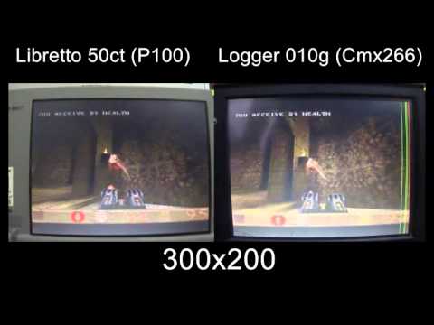 Libretto 50ct (Pentium 100) Vs Logger 010G (Cyrix mediaGx 266) Quake 1 Comparison