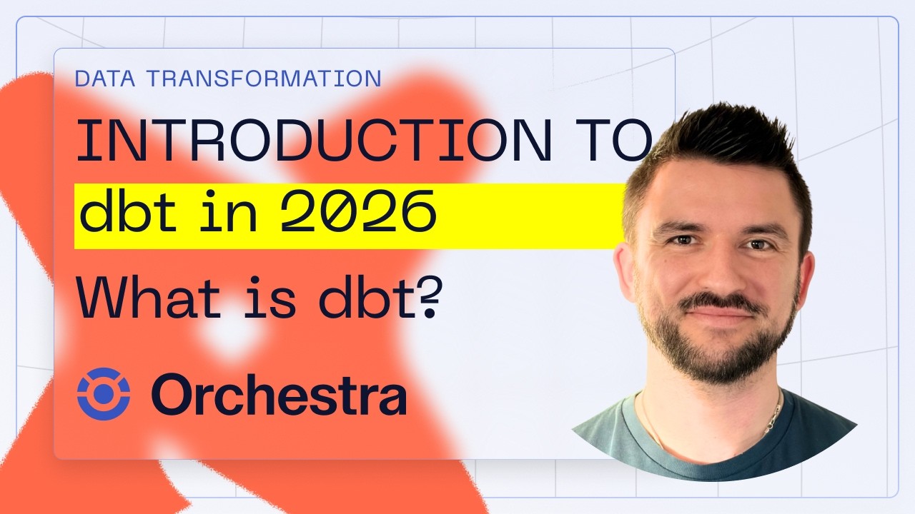 Introduction to dbt in 2026 | What is Data Build Tool? ⚙️