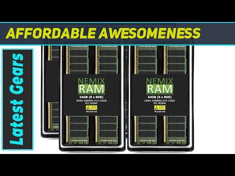 NEMIX RAM 64GB DDR4 2400MHz PC4-19200 ECC RDIMM: The Ultimate Server Memory Solution!