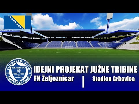 Pogledajte kako će izgledati južna tribina stadiona Grbavica - Jabuka.tv