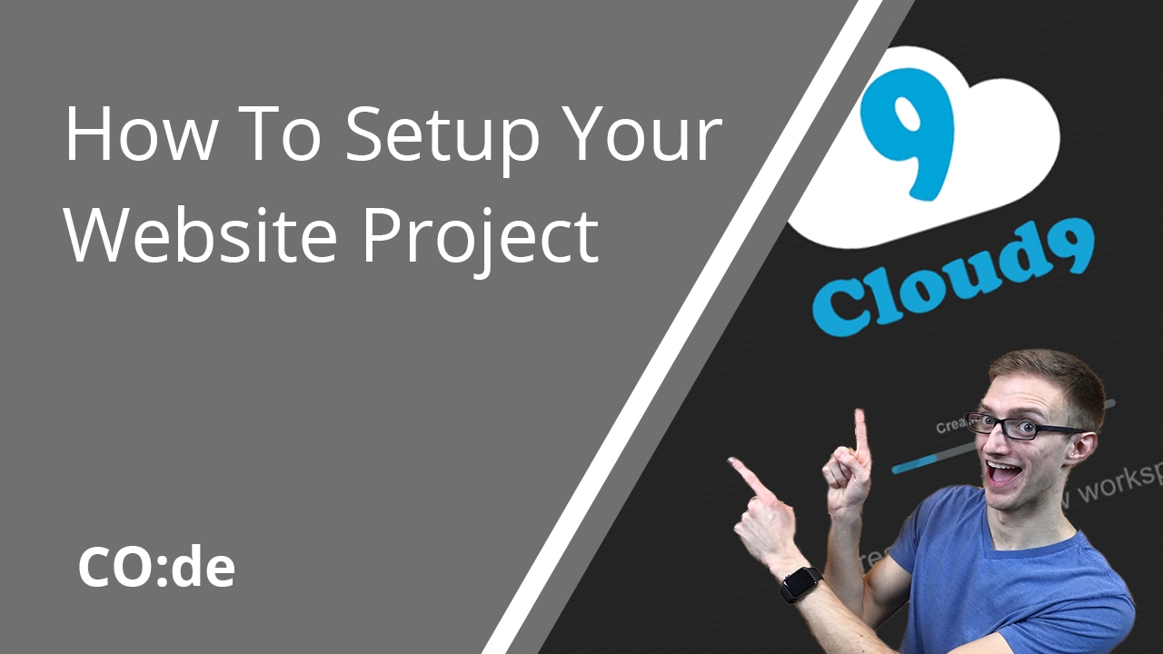 Website Project Setup w/GitHub & Cloud9