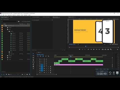 Free App Store Preview promo video template premiere pro - Snail Motion