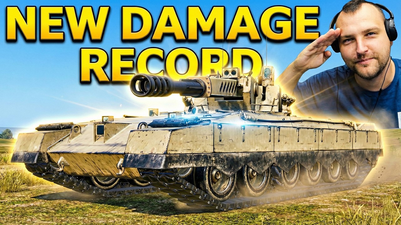 I Broke My Damage Record in World of Tanks...With Ares 90 C