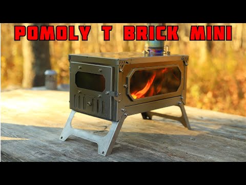 Pomoly T Brick Mini Hot Tent Stove