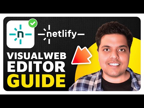 How To Use Netlify Create / Visual Web Editor (Full Guide)