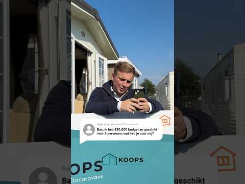 Bas! €30.000,- budget en geschikt voor 6 personen! Wat heb je voor mij? - Koops chalets