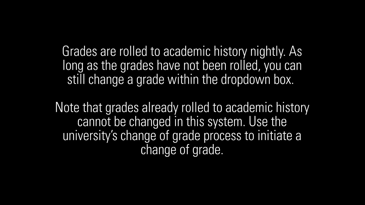 Banner 9 Faculty Grade Entry