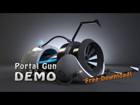 Portal Gun Demo + Free Model