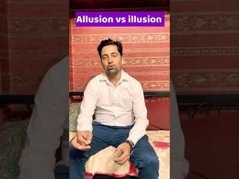 Allusion vs illusion | confusing words | episode 15 | Daily use words | English Wallah #shorts