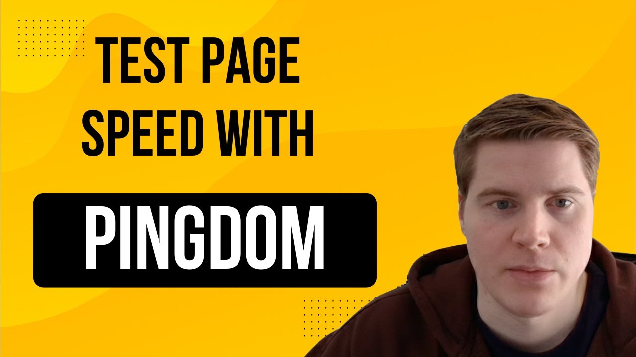 How to test website speed with Pingdom