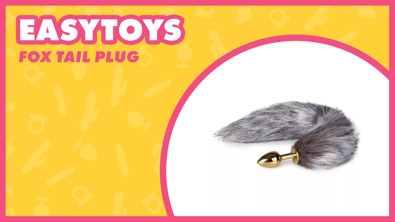 EasyToys Fox Tail Plug | Playful Design & Temperature Play 💗 EasyToys