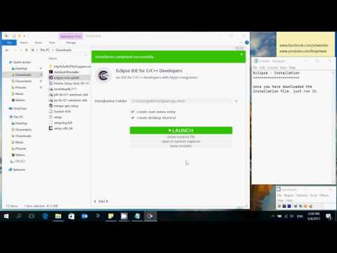 Eclipse IDE - Installation For C Programming