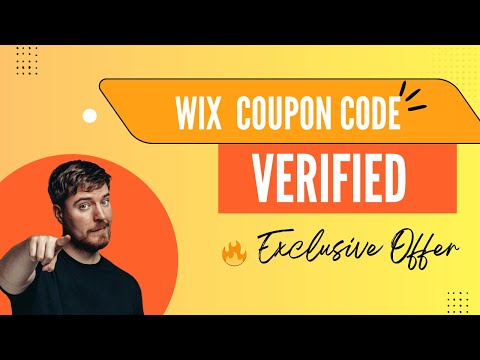 SPECIAL Wix Coupon Code 2025 | Best Wix Discount & Promo