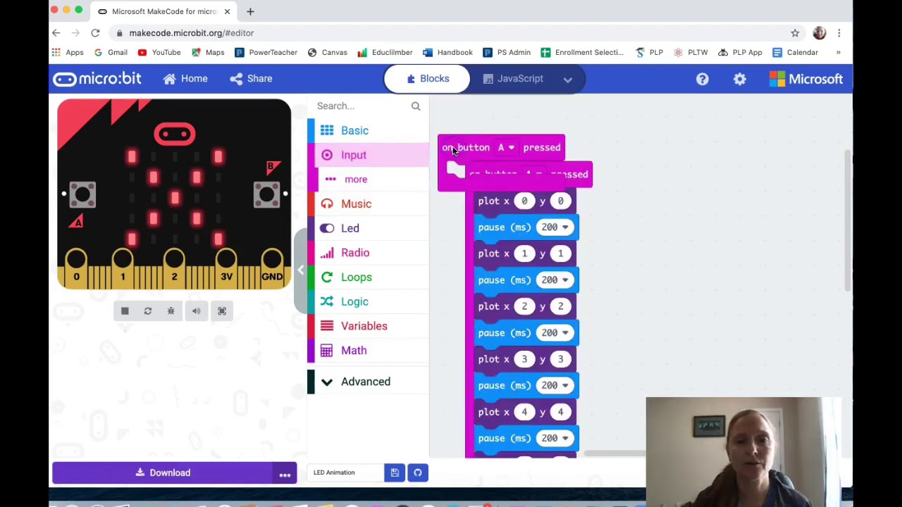 LED Animations for the Micro:bit