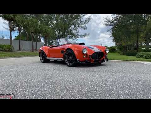 1965 SUPERFORMANCE MKIII-R COBRA IN SEBRING ORANGE WALKAROUND AND DRIVE POV BY DRIVING EMOTIONS