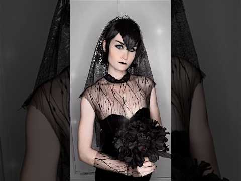 Mavis Dracula in her wedding dress 🖤 #cosplay
