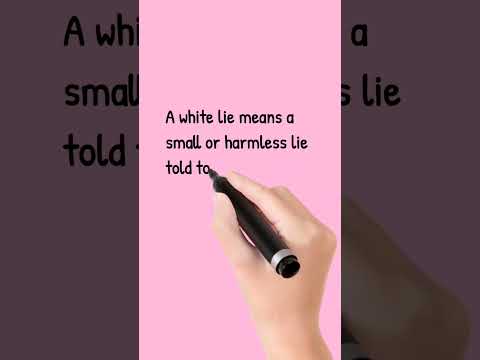 "Little Lies, Big Consequences: The Truth Behind White Lies Revealed!"