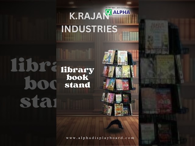 Library Equipment & Magazine Stand - MAGAZINE DISPLAY STAND (8 POCKRTS ...