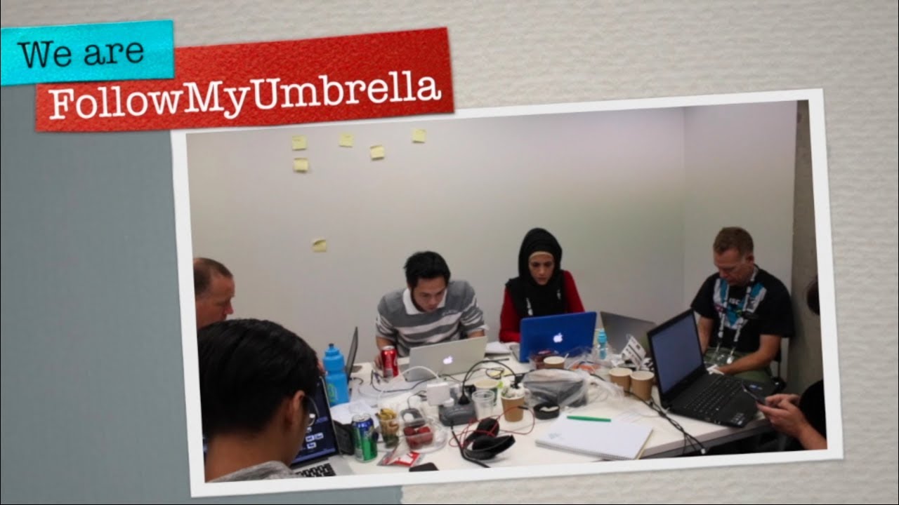 Follow My Umbrella Govhack 2017 Project