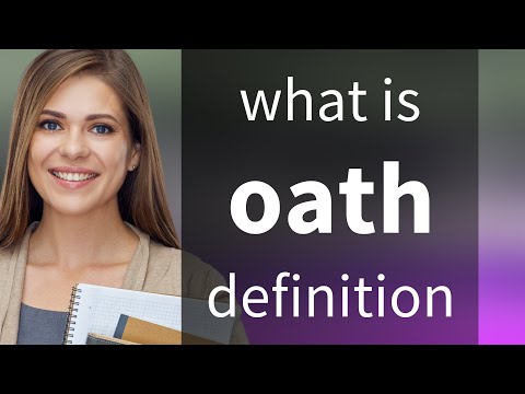 Oath • OATH meaning