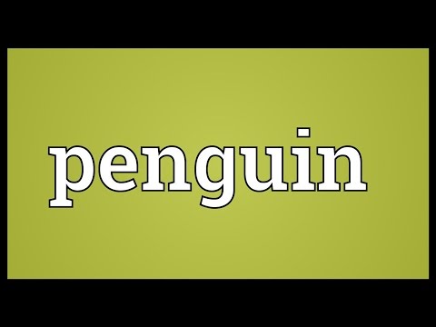 Penguin Meaning