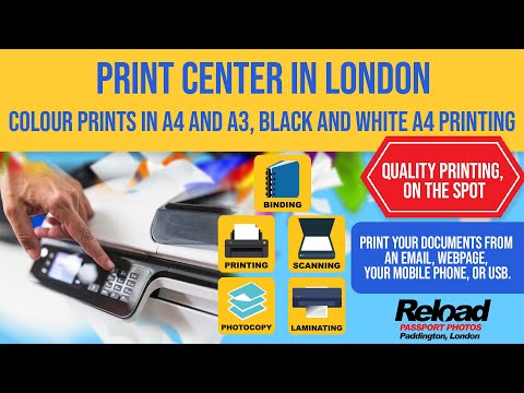 Printing, photocopying, scanning and binding service at Reload Internet in Paddington