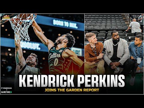 Kendrick Perkins PREDICTION: Celtics IN 7 In TOUGH Finals vs Mavs | Garden Report