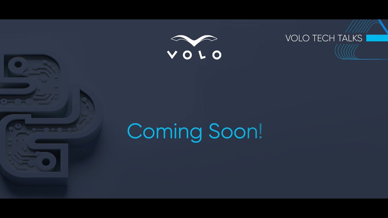 VOLO Tech Talks - Sneak peek: Rapid Prototyping and Development with Python!