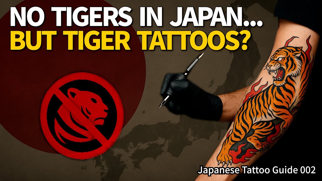 Japanese tiger tattoo meaning Explained | Japanese Tattoo Guide [002]