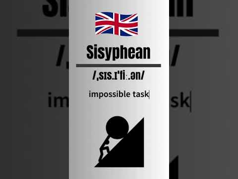 How to Pronounce Sisyphean in English-British Accent #britishpronounciation #britishaccent