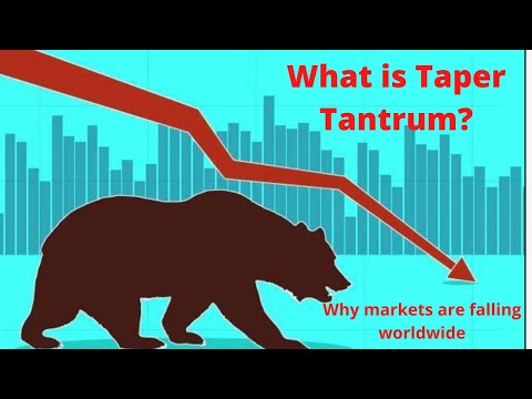 What is Taper tantrum? Why markets are falling worldwide